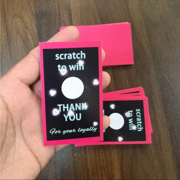 Other | 5 Diy Make Your Own Scratch Off Tickets | Poshmark